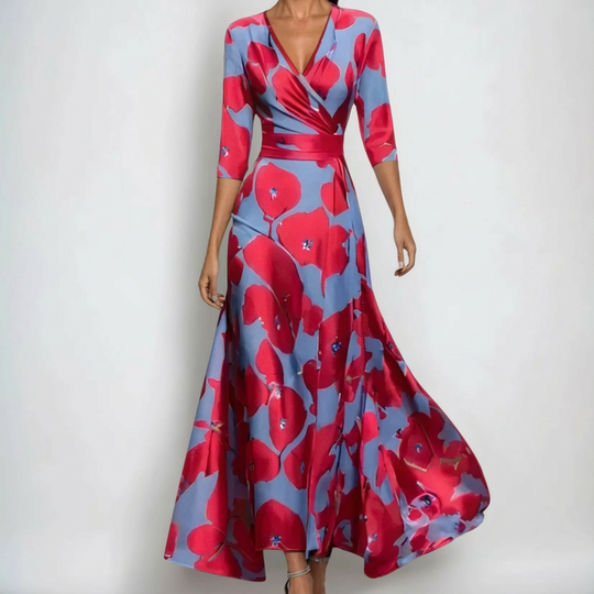 Mallory™ | Luxury Floral Dress – Langford & Blake